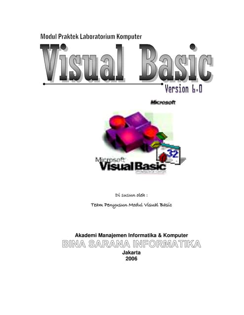 Visual Basic Materi Pembelajaran Dasar Pdf