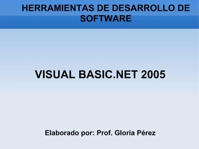 Visual Basic2005 Ppt