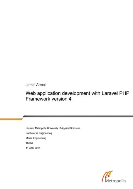 Web Application Framework Pptx