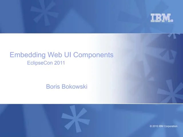 Embedding Web Uis In Your Eclipse Application Key