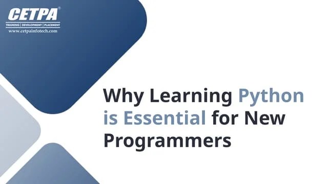 Why Learning Python Is Essential For New Programmers Pptx