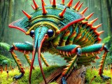 Tropical Alien Bug Soft Diffusion Gallery
