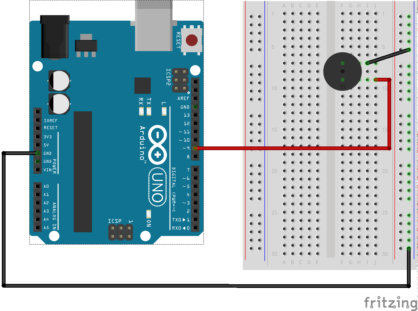 Buzzer Circuit Diagram