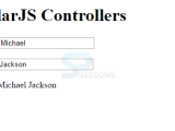 Angularjs Controller Splessons
