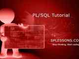 Plsql Tutorial Splessons