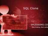 Sql Clone Splessons