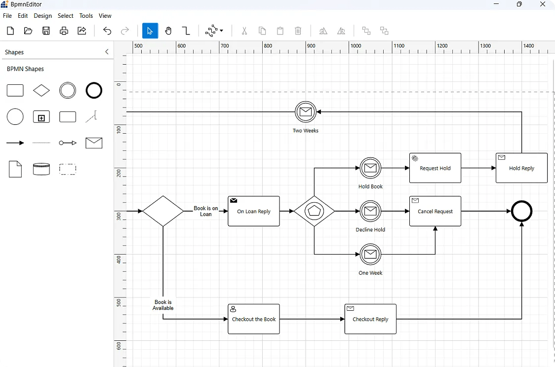Bpmn Editor Interactive Wpf Showcase Apps Syncfusion