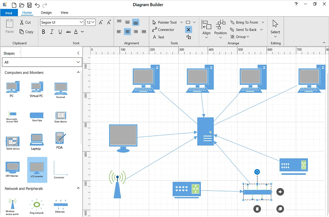 Diagram Builder Interactive Wpf Showcase Apps Syncfusion