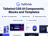 600 Tailwind Css React Ui Components Tailgrids