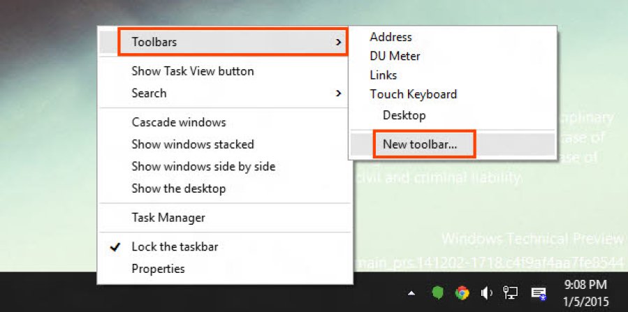 2 Ways To Directly Pin Individual Folders Or Drives To Taskbar In Windows 10 8 And 7 Techgainer