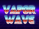 Numbers Vaporwave Text Effect Generator