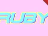 Ruby Sticker Text Effect Generator