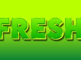 Impact Fresh Green Text Effect Generator