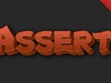 Assert Text Effect Generator