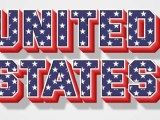 Bullet 3d With United States Flag Text Effect Generator