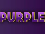 Gold Golden Purple 3d Text Effect Generator