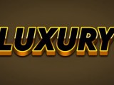 Iso Luxury Text Effect Generator
