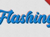 Flashing Halftone Text Effect Generator