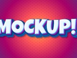 Dashboard Mockup Text Effect Generator