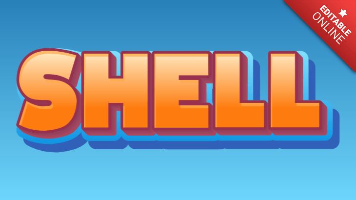 Shell Text Effect Generator - Minimal Photos - Beautiful 4K Collection