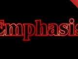 Emphasis Text Effect Generator