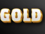 Jeronimo Golden Texture 3d Text Effect Generator