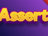 Assert Yellow Purple Video Game 3d Text Effect Generator
