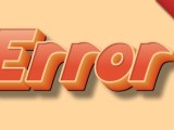 Error Orange 3d Style Text Effect Generator