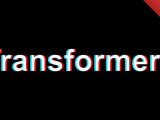 Transformers Glitch 3d Text Effect Generator