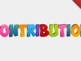 Contribution Text Effect Generator