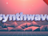 Synthwave Text Effect Generator
