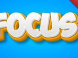 Focus Text Effect Generator