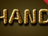 Hand Hexagonal Style Text Effect Generator