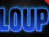 Loup Dark Blue Text Effect Generator