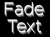 Teletype Fading Text Effect Generator