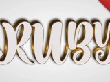 Ruby Text Effect Generator