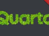 Quarto Green Leaf Text Effect Generator