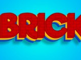 Fireworks Red Bricks 3d Text Effect Generator