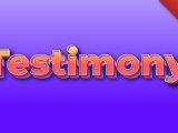 Testimony Text Effect Generator