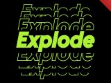 Explode Text Effect Generator