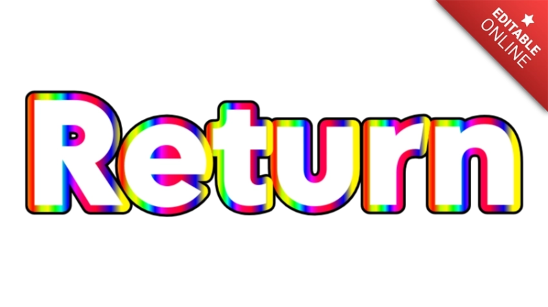 Return To Text - Abstract Illustration Collection - Retina Quality