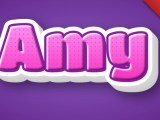 Amy Text Effect Generator