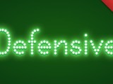 Defensive Green Led Text Effect Generator