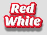 Derek Red White 3d Text Effect Generator