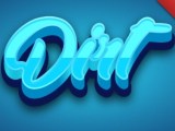 Dirt Web Text Effect Generator