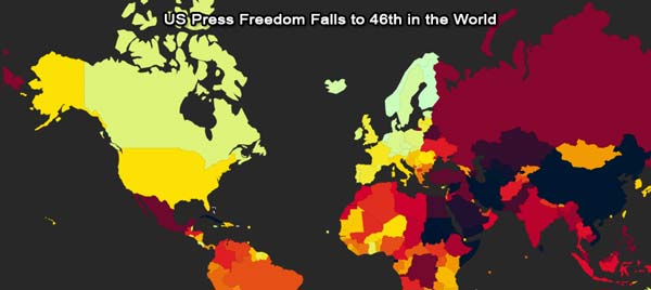 Freedom Of The Press Crippled Under Obama Regime, Drops To 46th In The ...