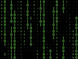 Streaming Binary Code Background Coding Or Hacker Vector Image