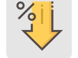 Increase Decrease And Arrow Icon Design Royalty Free Vector