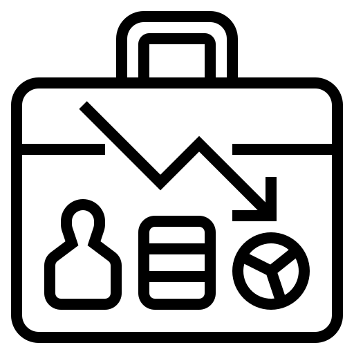 Business Crisis Decrease Fall Financial Lose Money Icon - Download Professional Ocean Texture | High Resolution