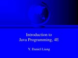 Ppt Introduction To Java Programming 4e Powerpoint Presentation